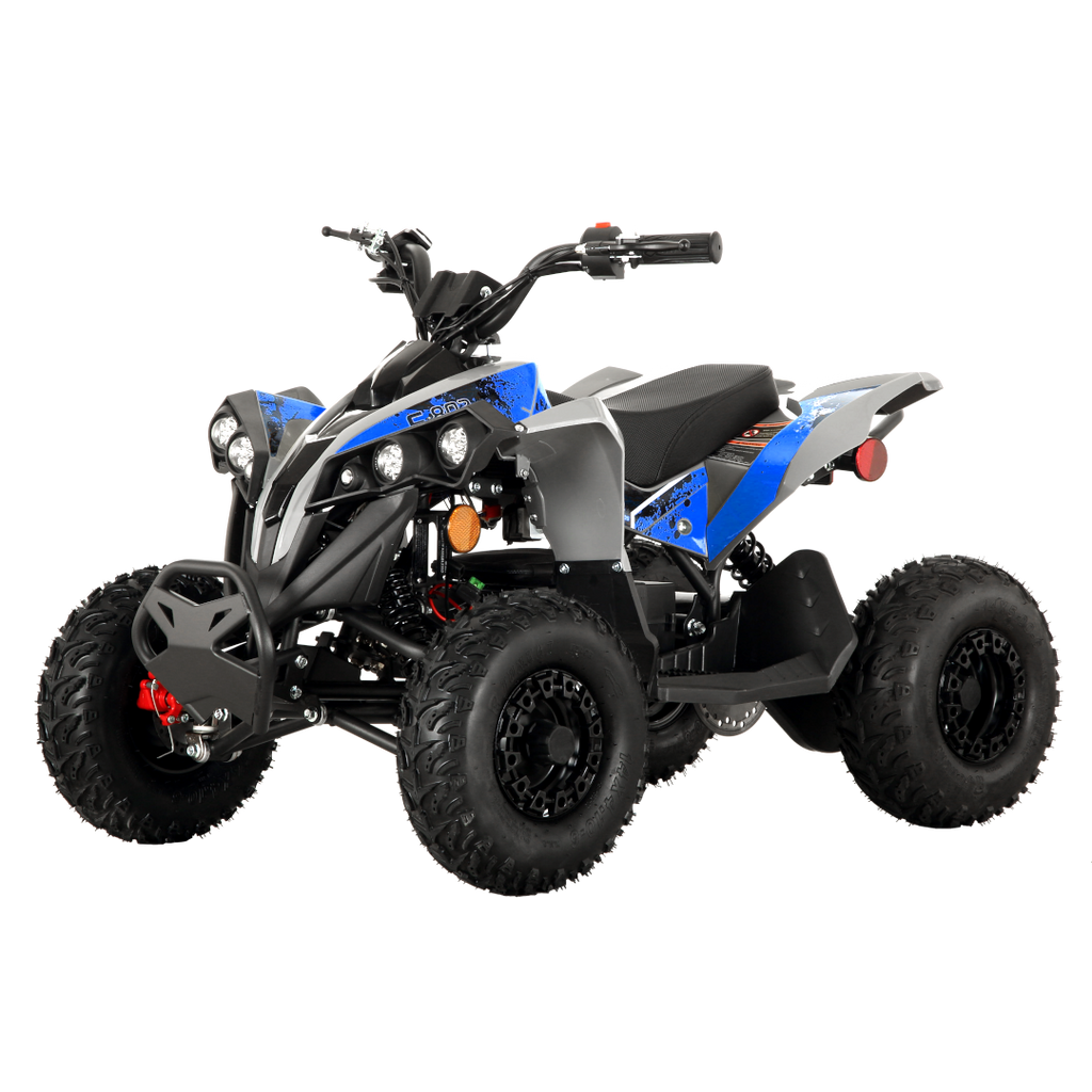 Pioneer 1200W Kids ATV 4 Wheeler with 14" Tires - Blue – Rosso Motors ...