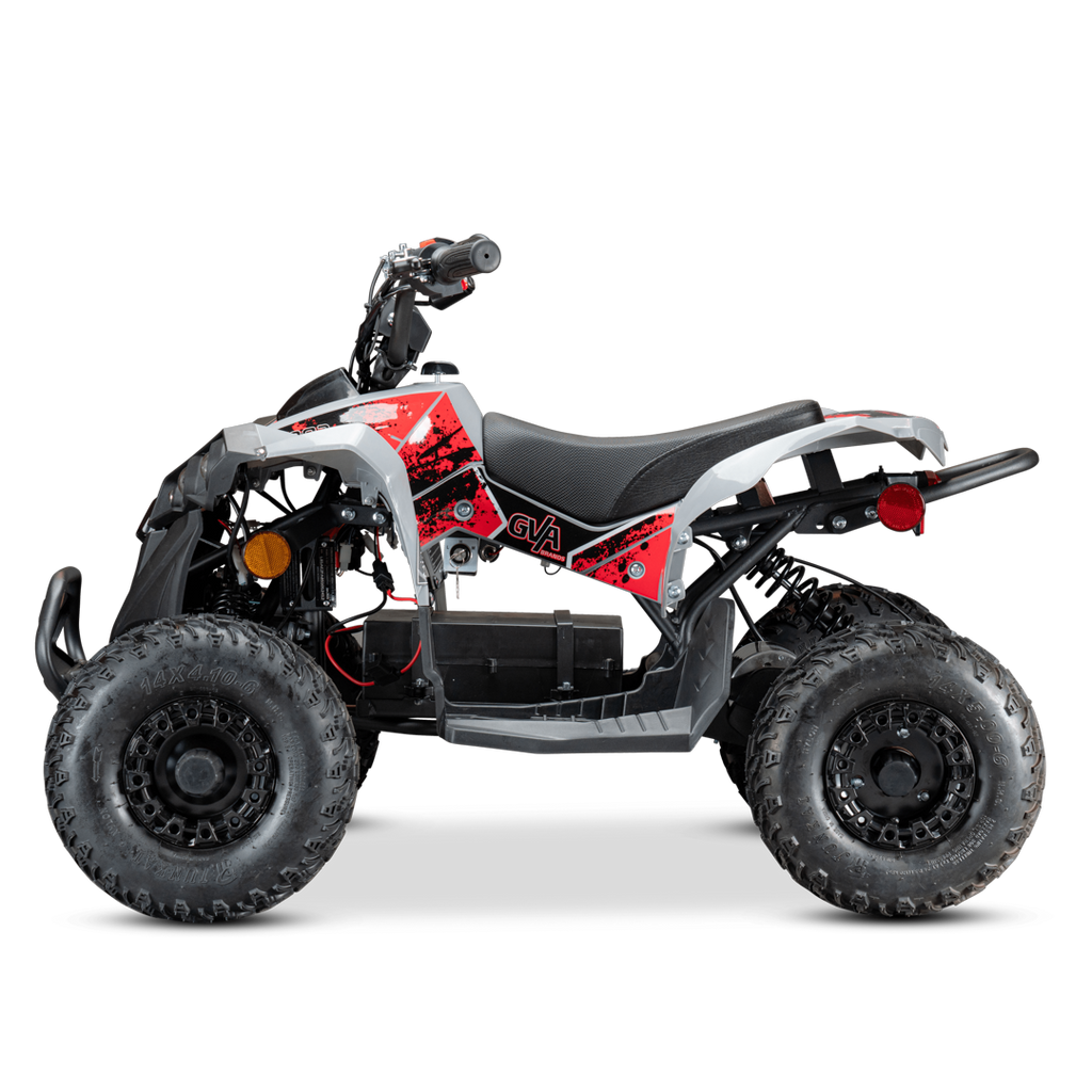 Pioneer e-802 electric ATV Bundle | Ages 6+ only | Red Decals Feat ...