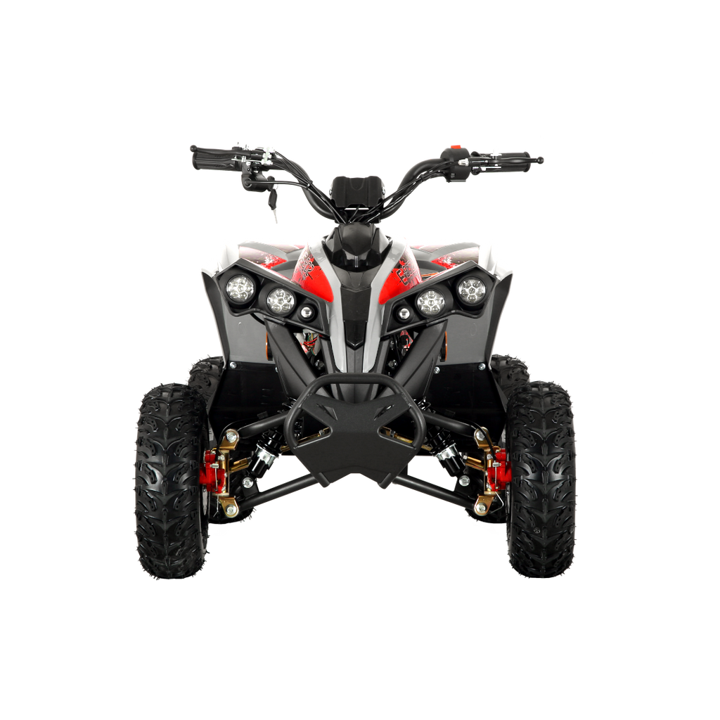 Pioneer 1200W Kids ATV 4 Wheeler with 14" Tires - Red – Rosso Motors ...