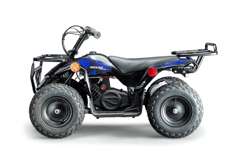 Rosso eQuad R Ride-on Utility Outdoor 4 Wheeler With Racks For Kids ...