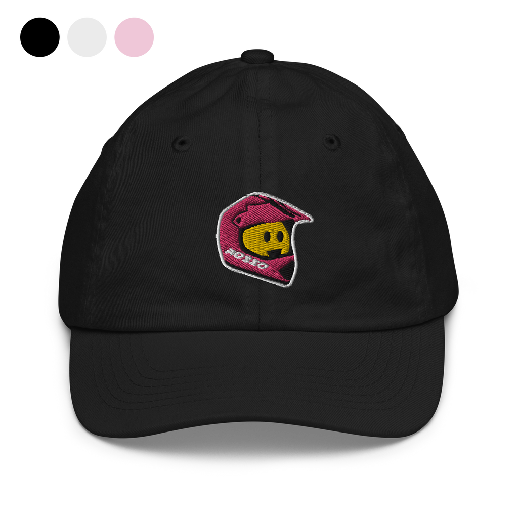 Rosso "Emoji Rider - Pink" Baseball Cap – Rosso Motors Kids Toys