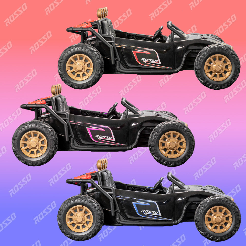 Rosso XDB Dune Buggy Outdoor Ride On 4 Wheeler For Kids | Pink | For 3 ...